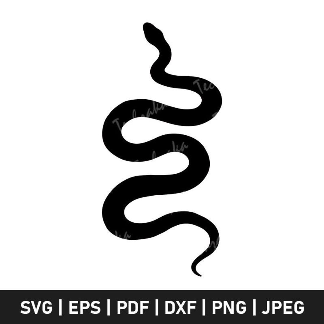 Rat Snake SVG | Snake Silhouette | Snake Vector | Rattlesnake SVG ...