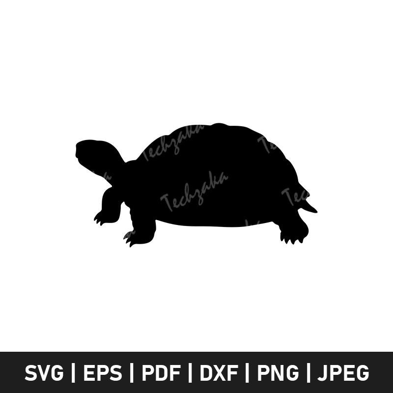Tortoise SVG File, Tortoise Silhouette, Tortoise PNG, Tortoise Clipart ...