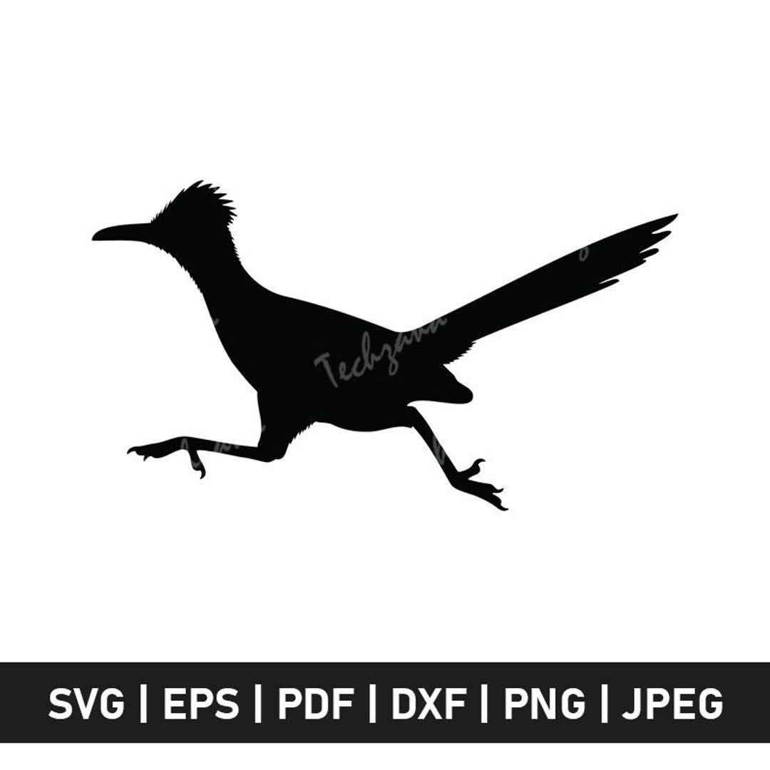 Roadrunner Svg File, Silhouette, Roadrunner Png, Cricut, Laser, Clipart ...