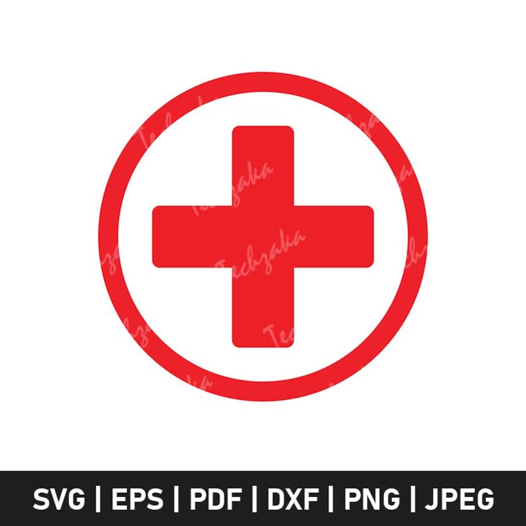 Red Cross SVG, Medical Cross SVG, First Aid Symbol, Healthcare SVG ...