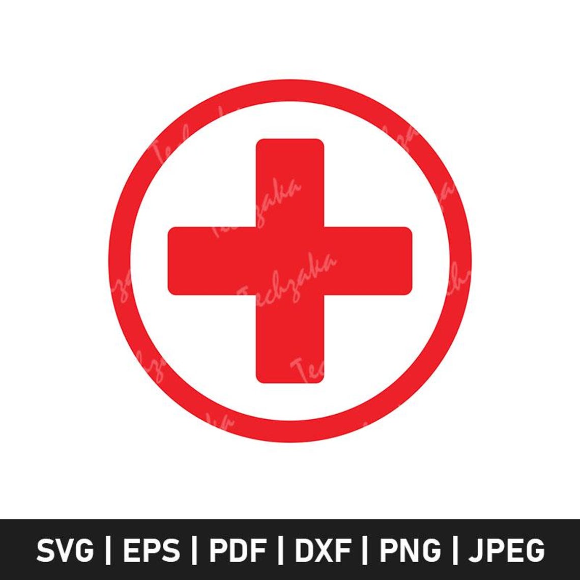 Red Cross SVG, Medical Cross SVG, First Aid Symbol, Healthcare SVG ...