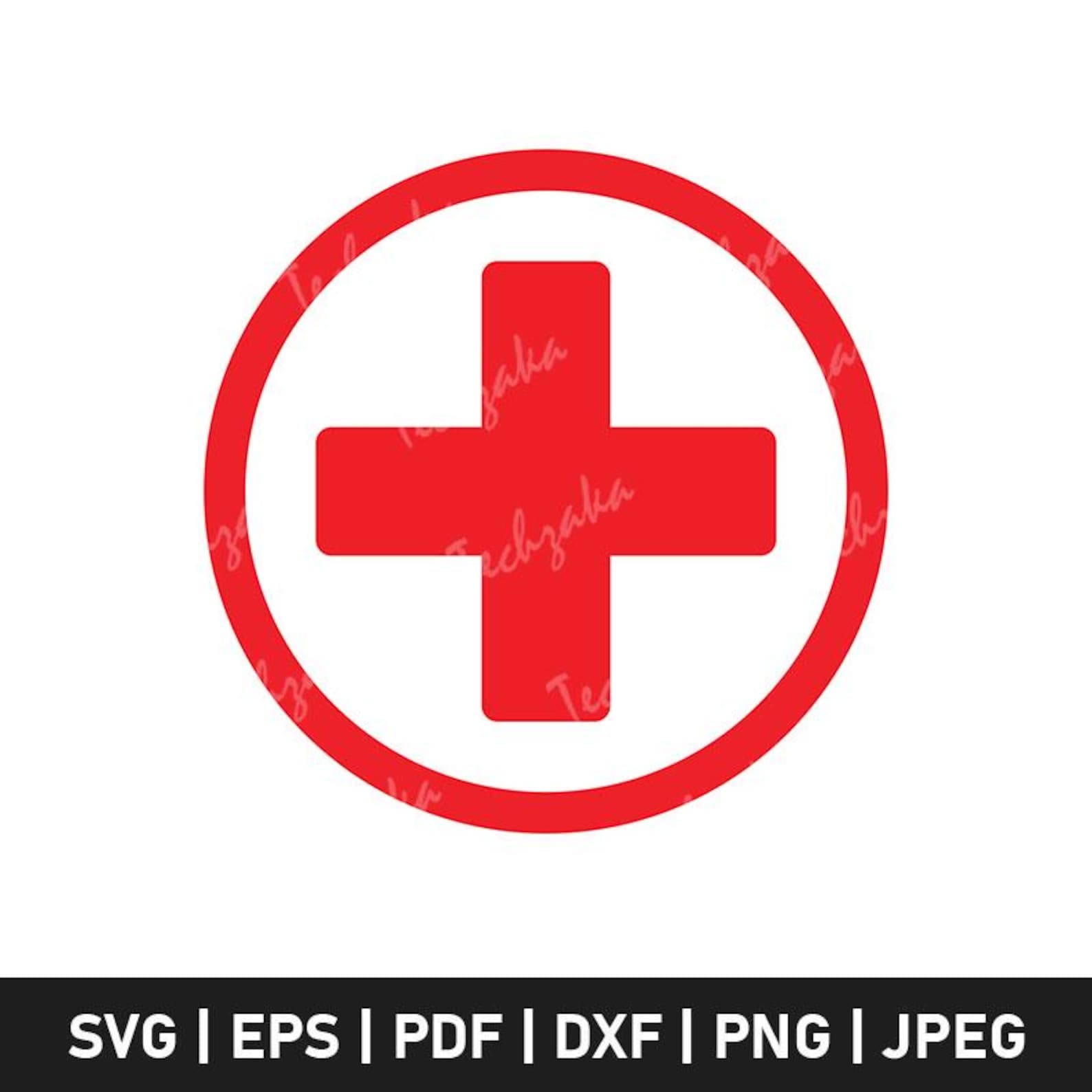 Red Cross SVG, Medical Cross SVG, First Aid Symbol, Healthcare SVG ...