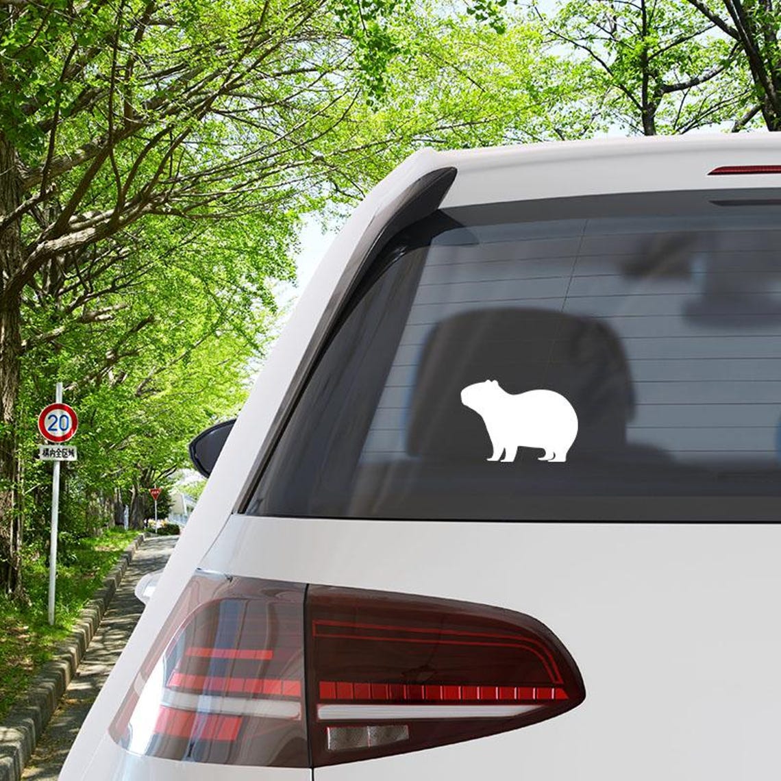 Capybara Svg File, Svg Capybara Silhouette, Cappybarra Svg, Capybara ...