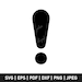 Exclamation Mark SVG | Exclamation Point SVG | Exclamation SVG ...