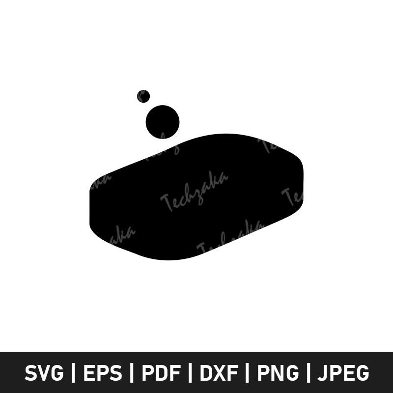 Soap SVG File, Bar Soap Silhouette, Hygiene Clipart, Bathroom SVG, Soap ...