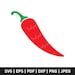 Red Chili SVG, Spicy SVG, Hot Pepper SVG, Chili Pepper Svg, Mexican ...