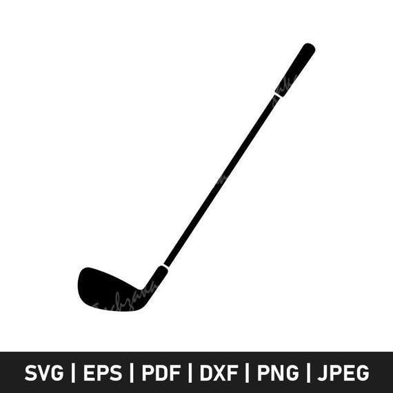 Silhouette De Club De Golf