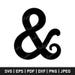 Ampersand SVG | Ampersand Cut File | Decorative Ampersand Clipart | and ...