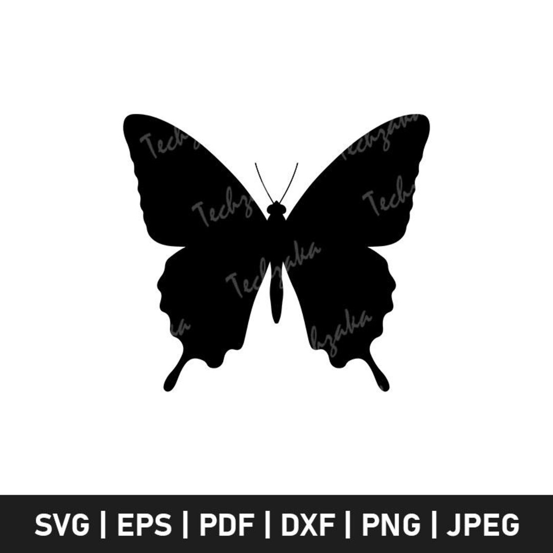 Swallowtail Butterfly SVG, Butterfly Silhouette, Butterfly Clipart ...