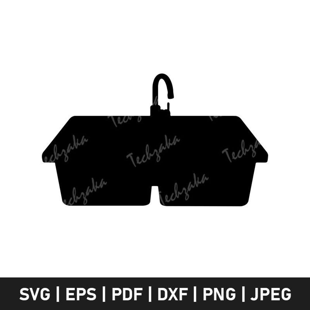 Kitchen Sink Svg, Sink Png, Kitchen Svg, Digital Download for Cricut ...