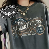 Polar Express T Shirt, North Pole Shirt, Polar Express Tee Shirt, Merry ...