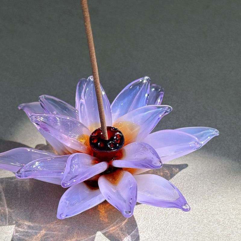 Glass Incense Holder - Etsy