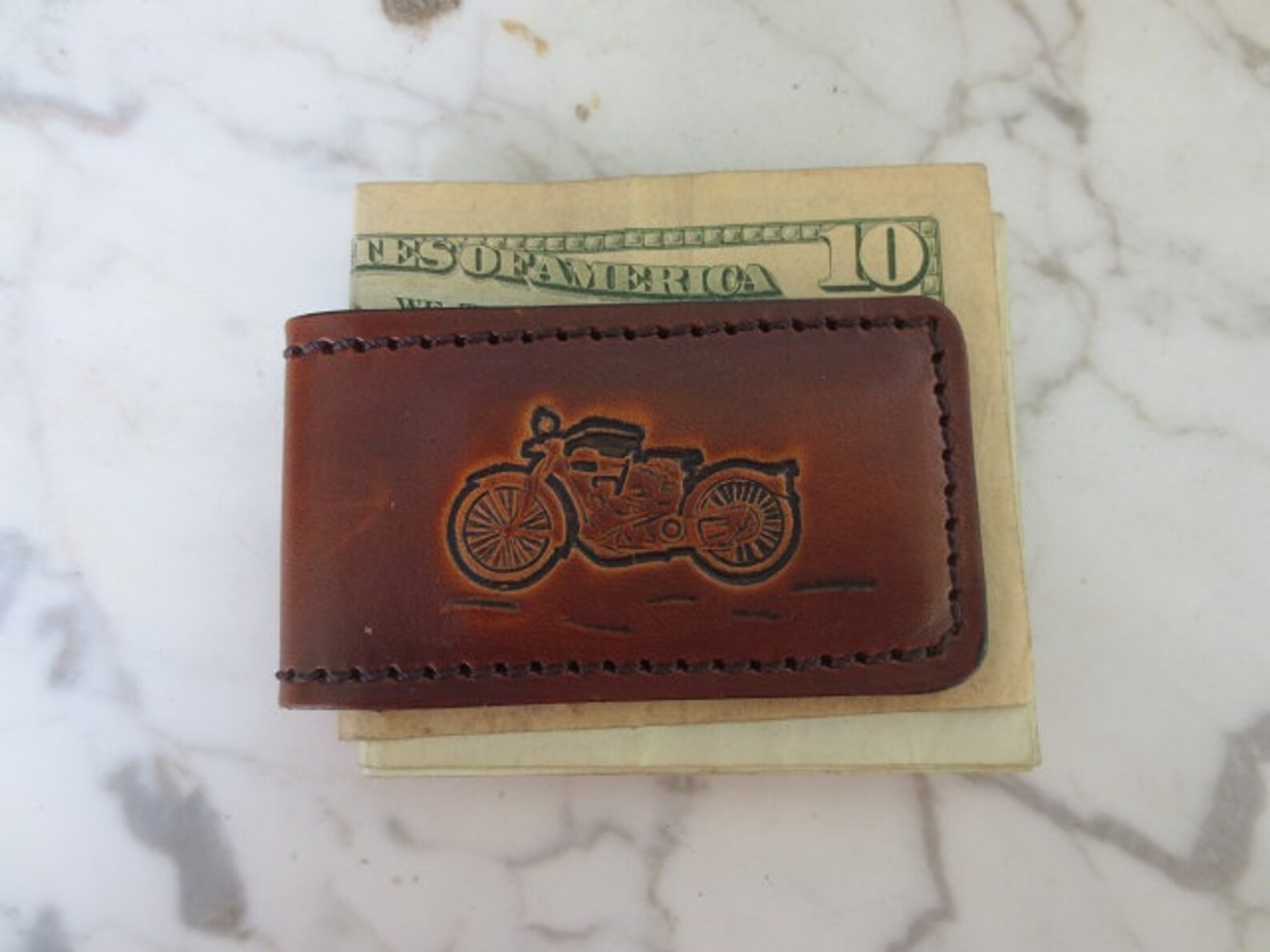 Money Clip With Vintage Cycle - Etsy