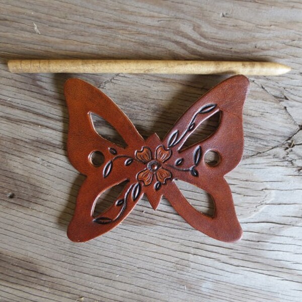 Leather Butterfly - Etsy