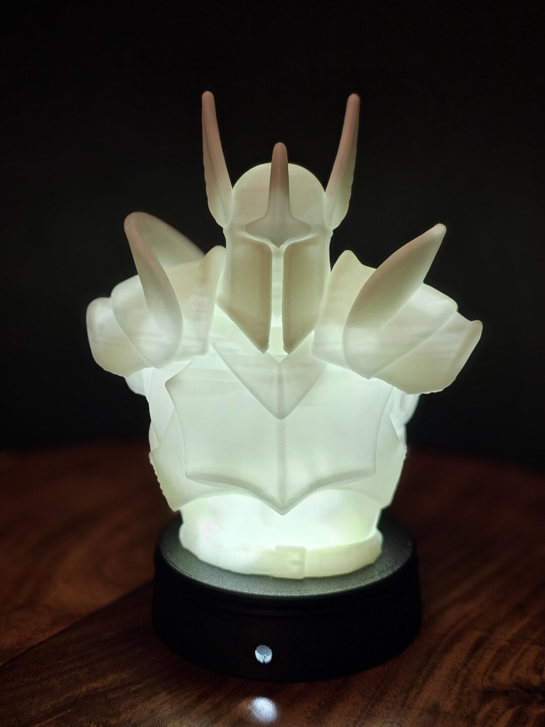 3D Printed Human Warrior Lamp 19 Cm With Battery and USB-C Power Cable ...