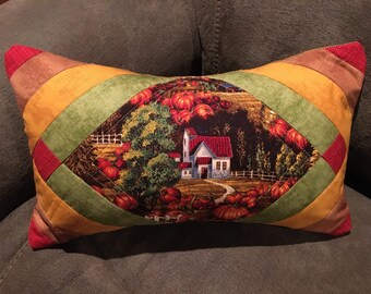 Farm Scene Pillow | Etsy