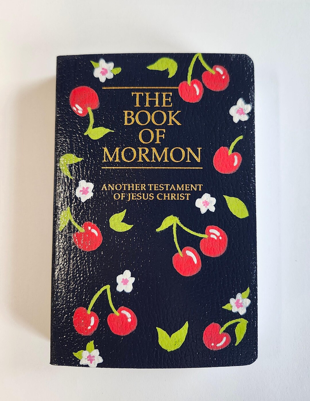 Mini Soft-cover LDS Custom Hand-painted Book of Mormon. A Perfect ...