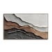 Textured Earth Tones 3D Layer Wave Wall Art - Etsy