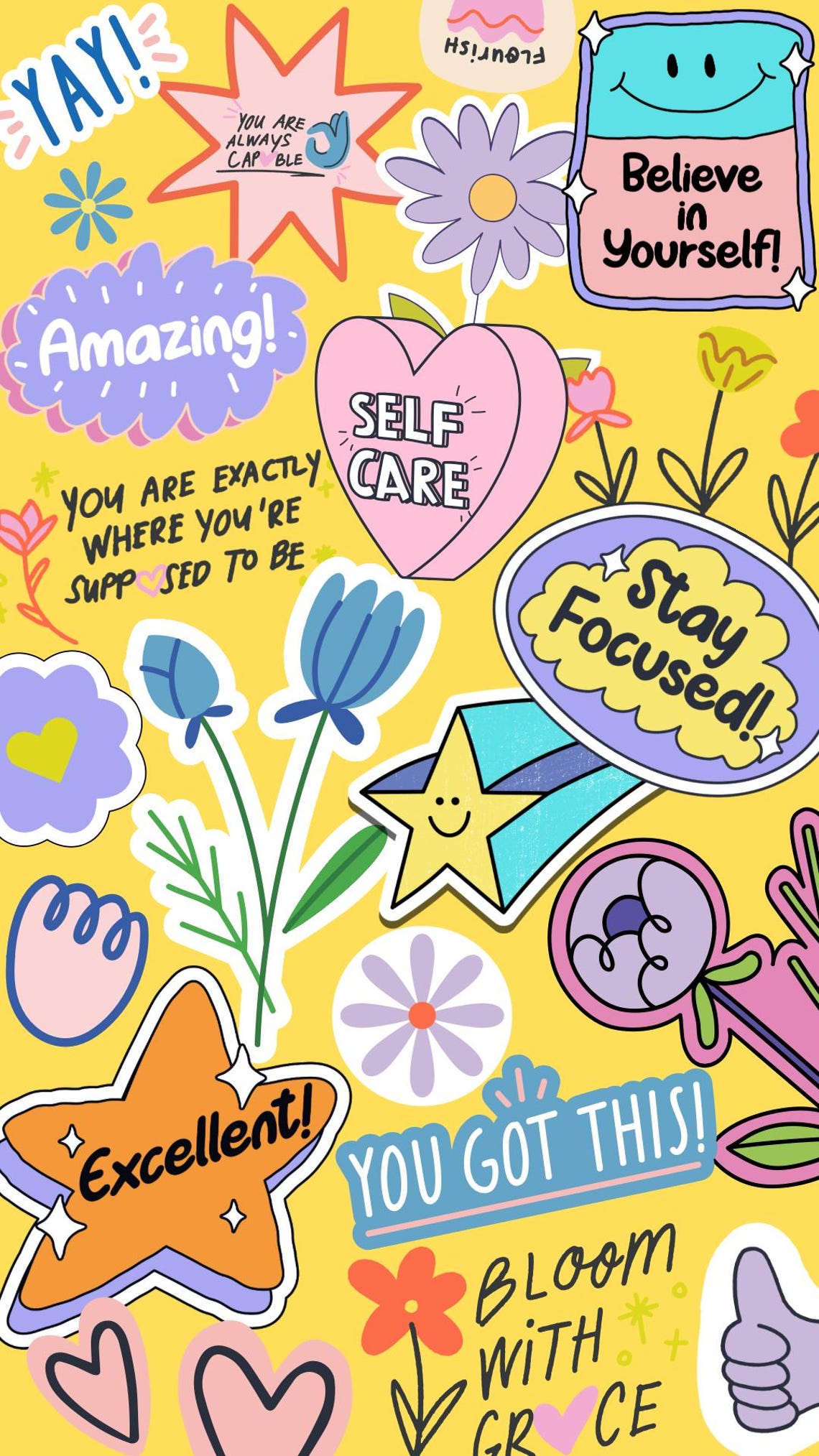 Cute Ip Wallpaper Template - Etsy