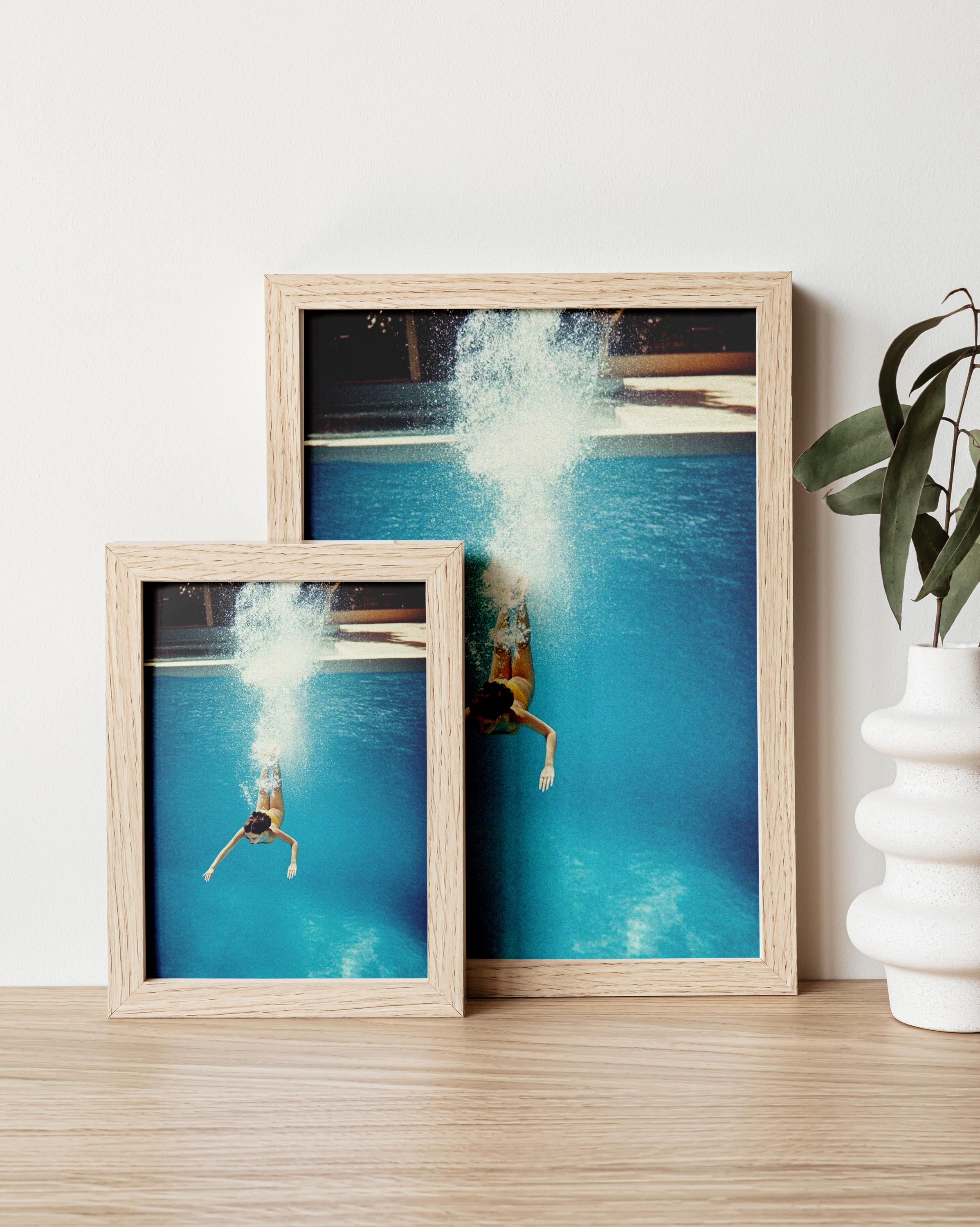 Digital Download | Retro Aesthetic Underwater Dive Print | Vintage Film ...