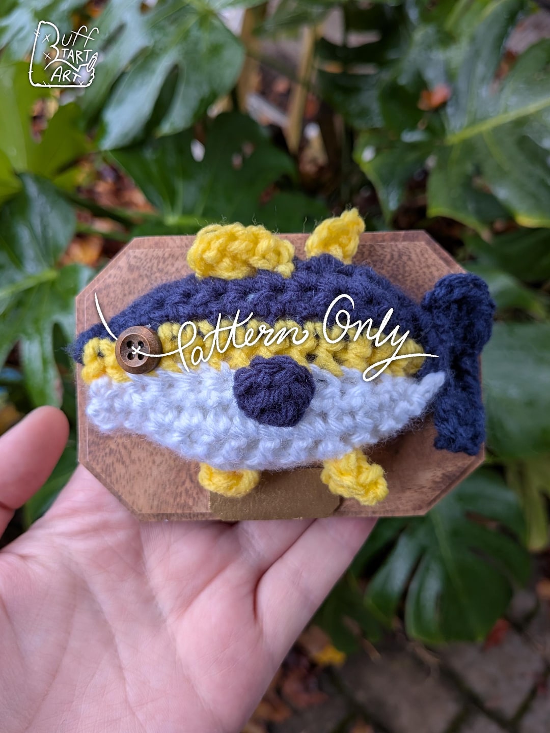 Pattern Only! Bluefin Tuna Miniature Fish Crochet Pattern - Etsy