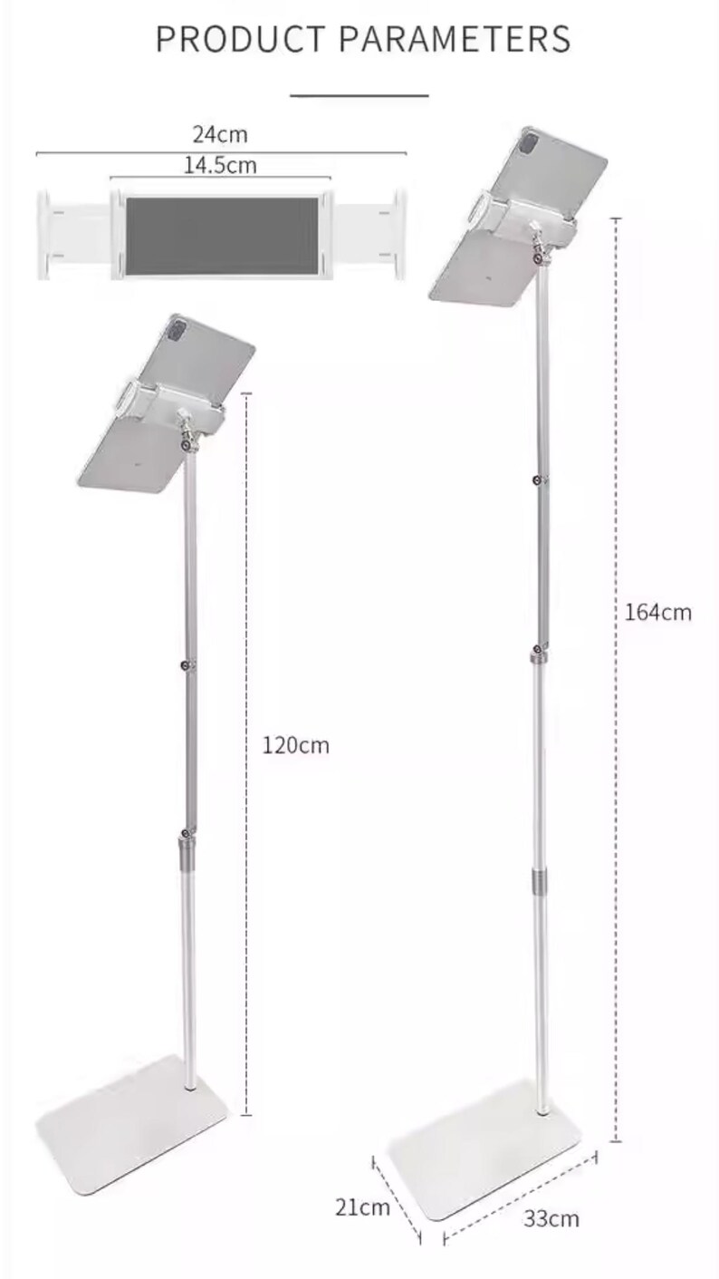 Mobile/ Tablet Rig Tripod Stand for Convenient Filming, Watching TV on ...