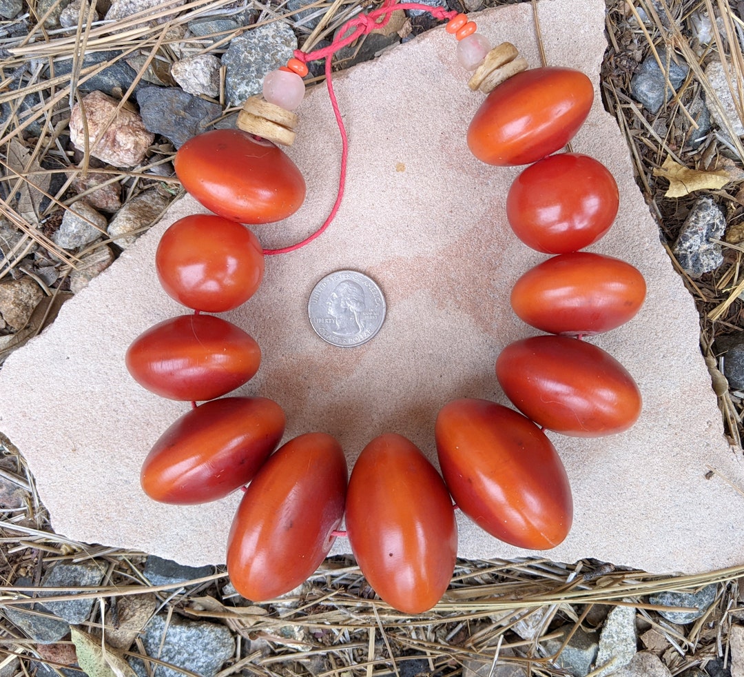African Copal Resin Beads - Etsy