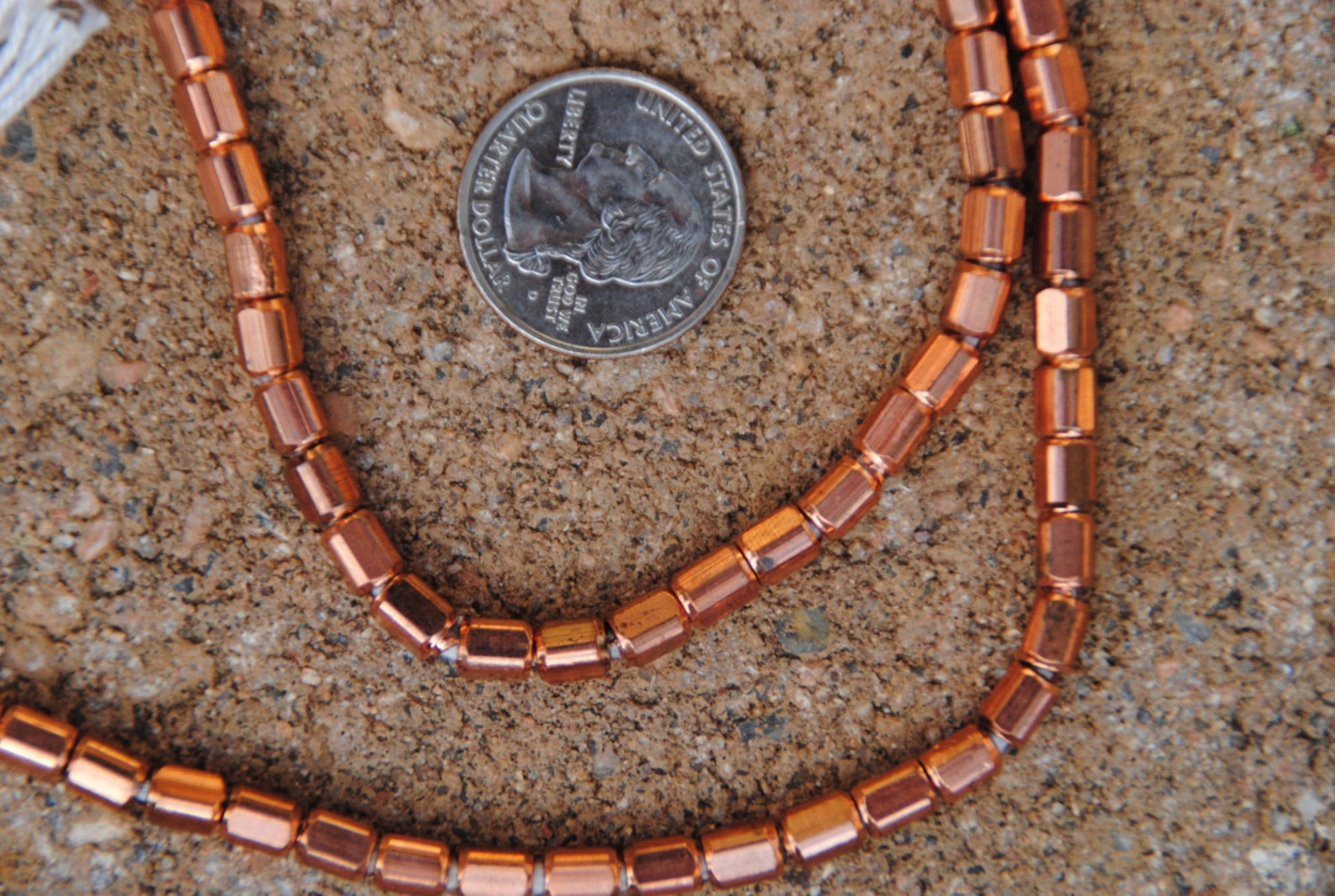 Indian Copper Metal Beads: Cube 4x5mm - Etsy