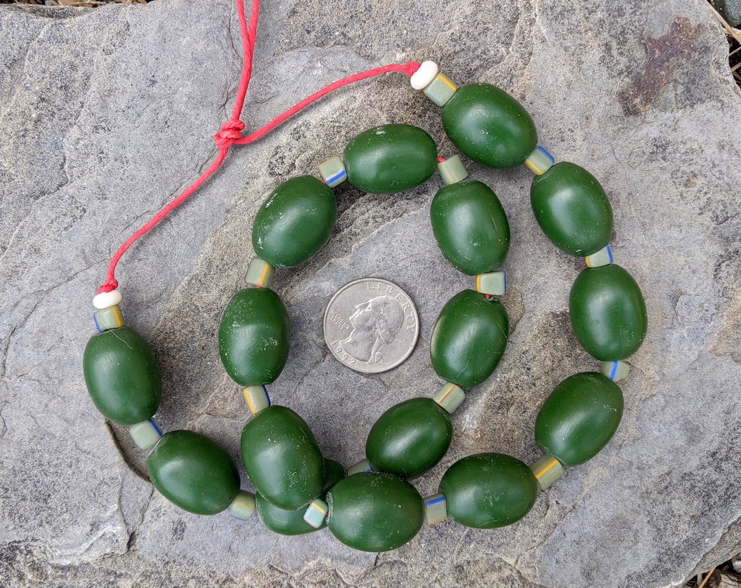 African Copal Resin Beads: 17x22mm - Etsy