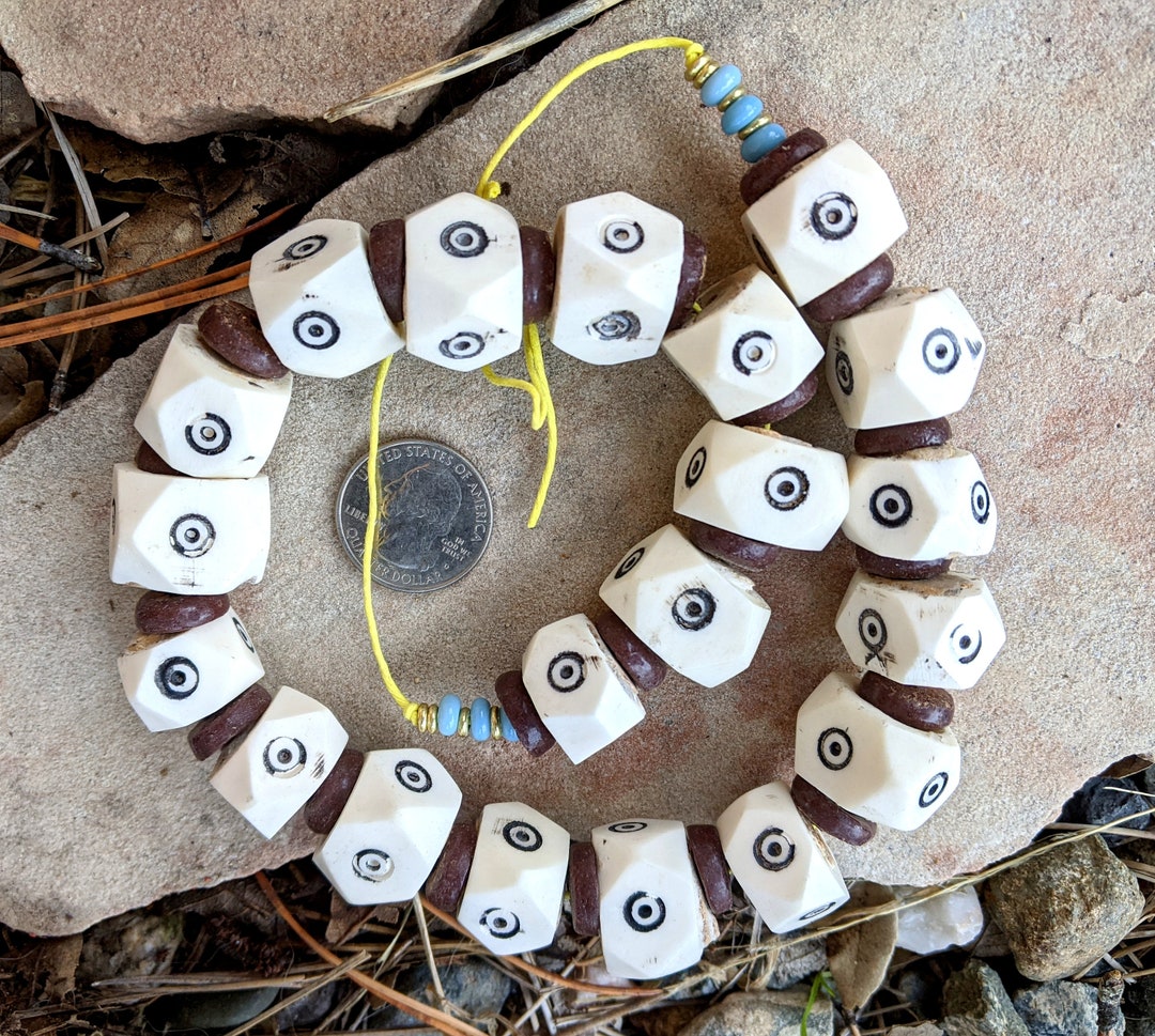 African Bone Beads - Etsy
