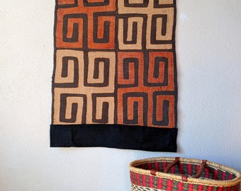 Kuba Cloth Textile | Authentic African Tapestry | African Tribal Wall ...