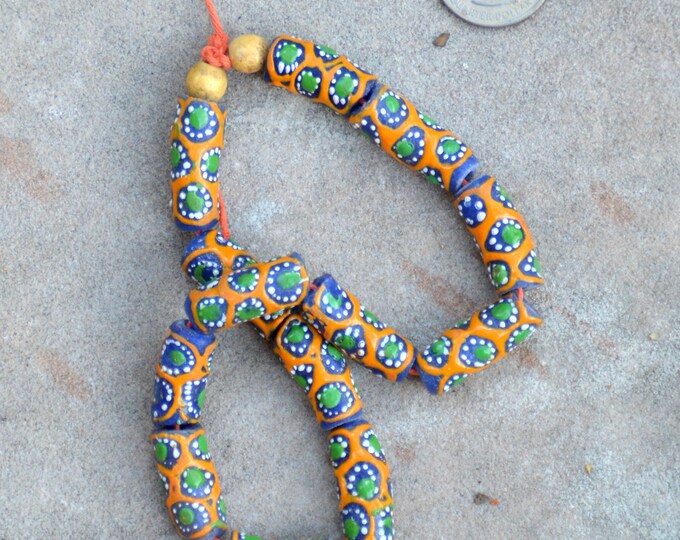 African Krobo Beads: Short Strand - Etsy