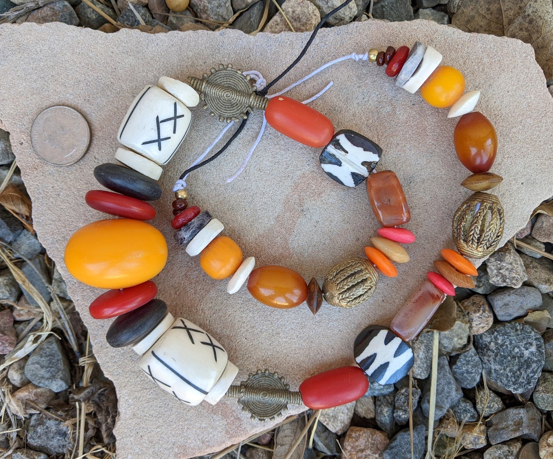 African Bone/copal Beads - Etsy