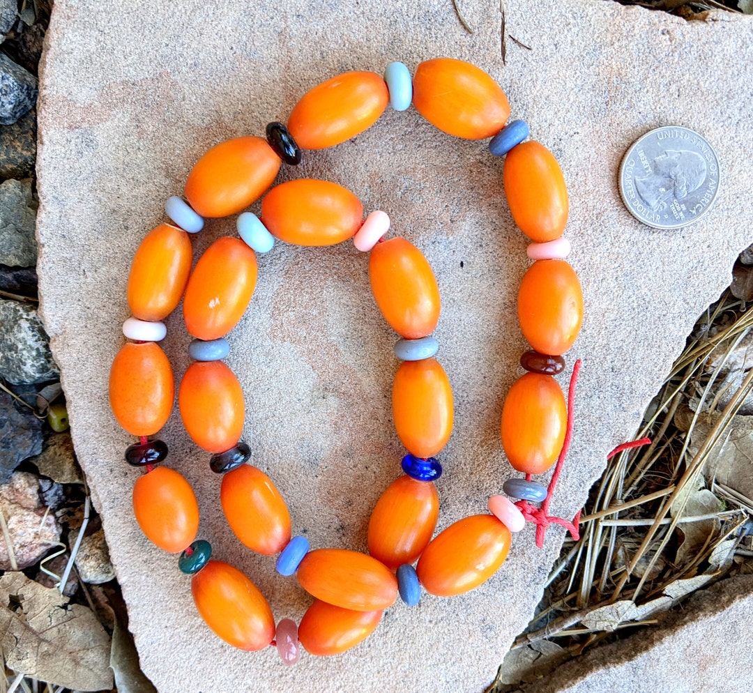 African Copal Resin Beads: 15x20mm - Etsy