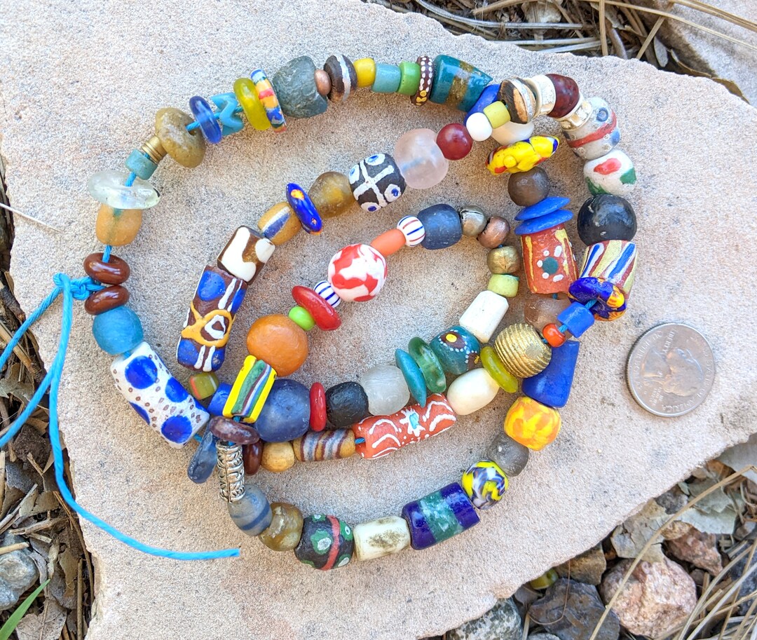Mixed Krobo/ghana Glass - Etsy