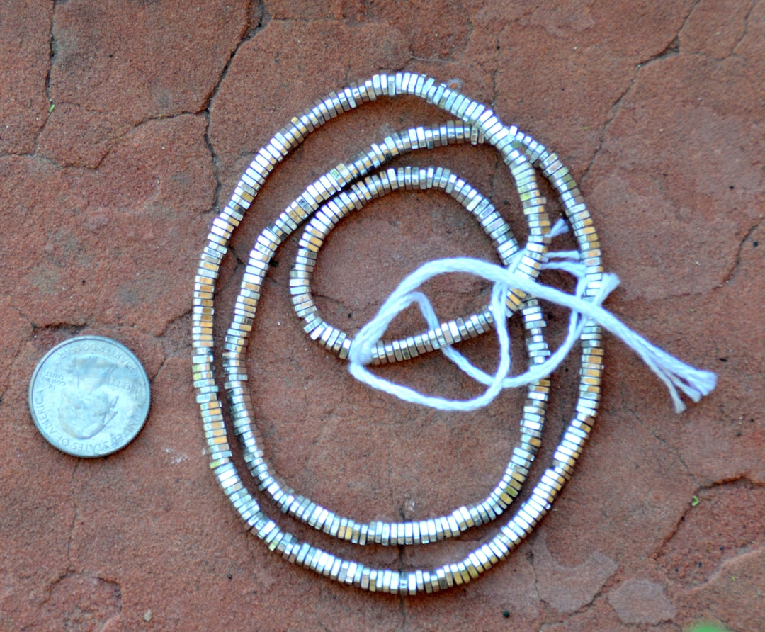 Indian Silver Meta: Cog Disk 2x4mm - Etsy