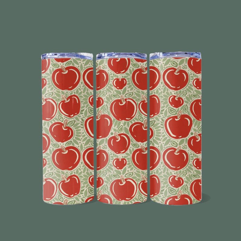 Apple Summer Print Fabric Seamless Pattern Hand Drawn PNG Download ...