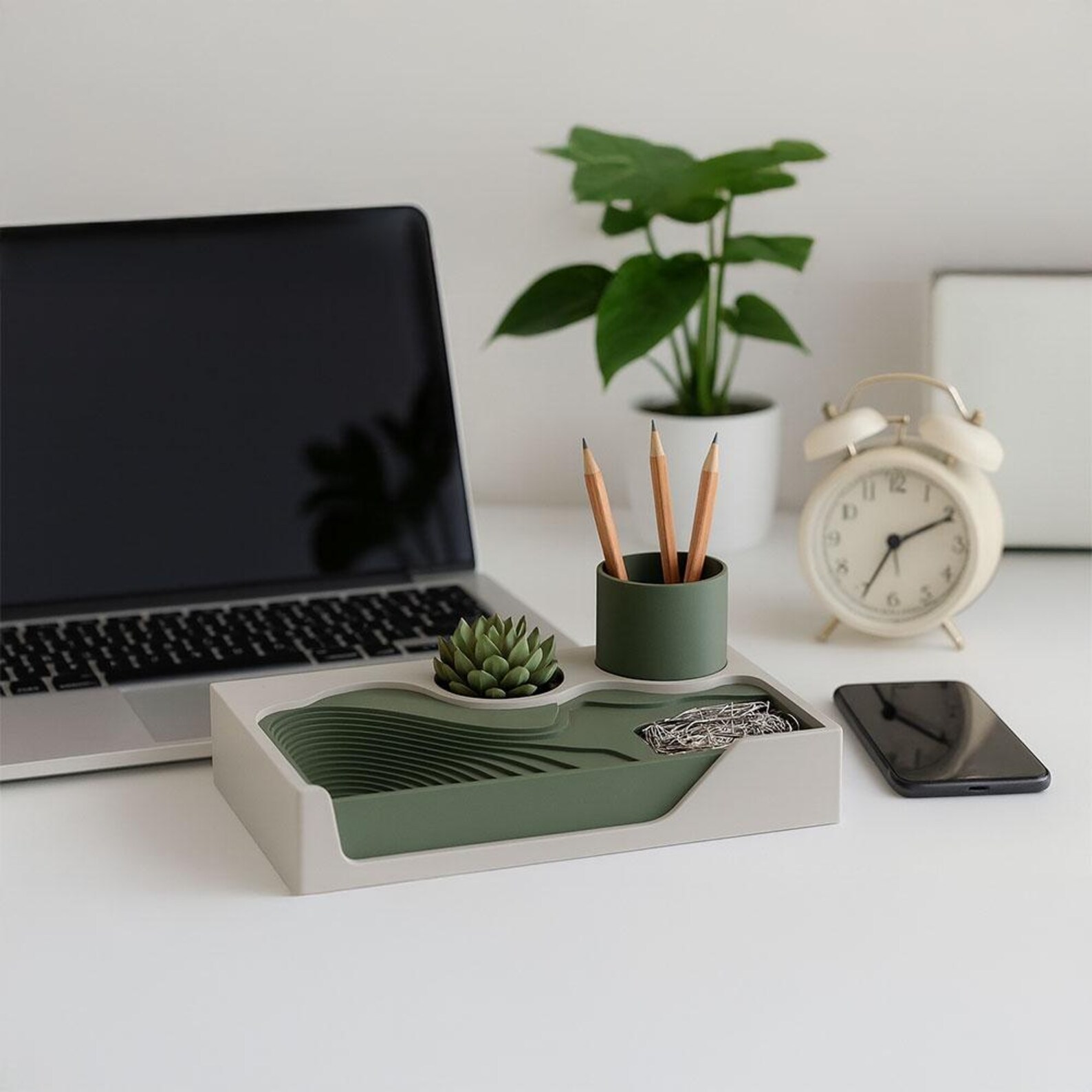 Modern Desktop Organizer - Etsy