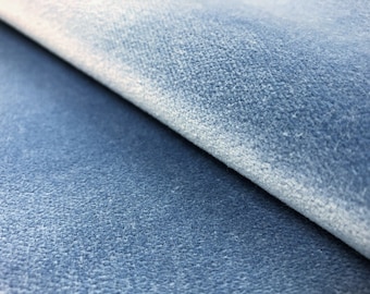 Sky Blue Velvet Fabric - Etsy