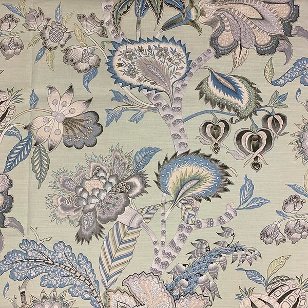 Jacobean Fabric - Etsy