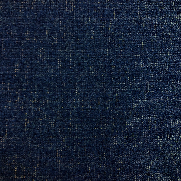 Navy Blue Boucle Fabric - Etsy