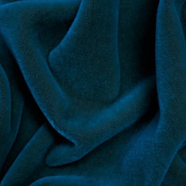 Peacock Blue Velvet - Etsy