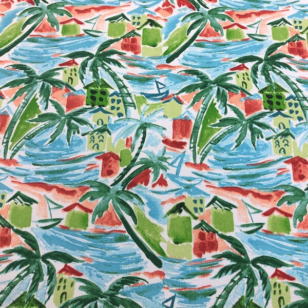 Tropical Fabric - Etsy