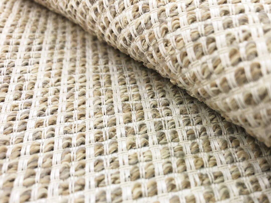 Designer Woven Rustic Small Scale Nautical Textured Beige off - Etsy