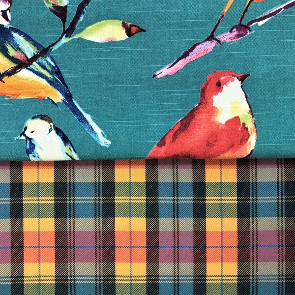 Richloom Peacock Fabric - Etsy UK