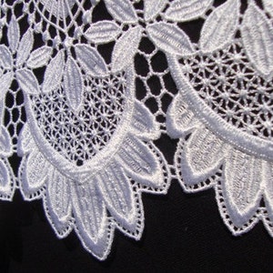 17 Long Piece of 14.5 Wide White Venice Lace - Etsy