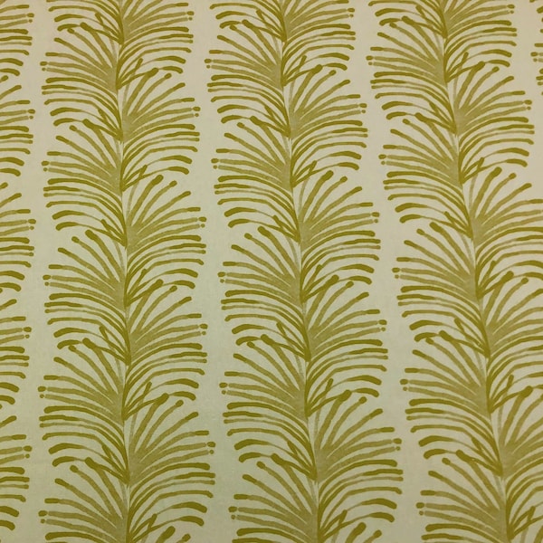 Fern Print Cotton Fabric - Etsy