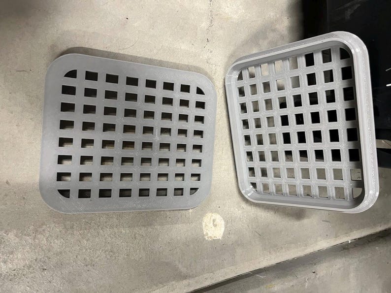 Cinder Block Screen | Masonry Concrete Insert Mesh | Grate 3D Wall ...