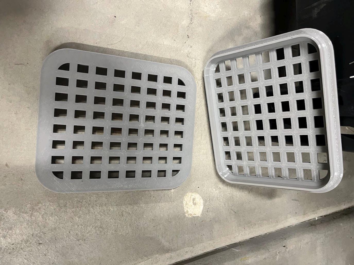 Cinder Block Screen | Masonry Concrete Insert Mesh | Grate 3D Wall ...
