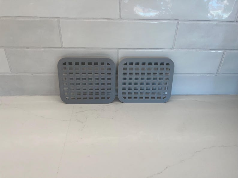 Cinder Drain Block Masonry Concrete Insert | Fine Mesh Screen | Grate ...